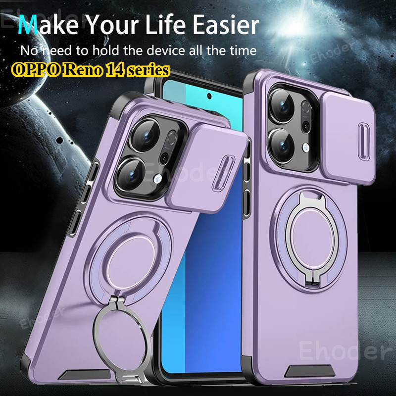 Shockproof Push Window Casing For OPPO Reno 14 Pro 14F 4G 5G 2025 ...