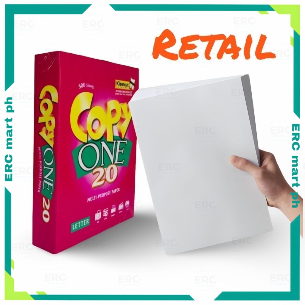 ERC COPY ONE Retail(Tingi) Short A4 Long Bond Paper 70gsm Coupon Band ...