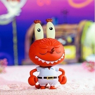 Genuine Labubu POPMART LABUBU THE MONSTERS x SpongeBob Series Doll ...
