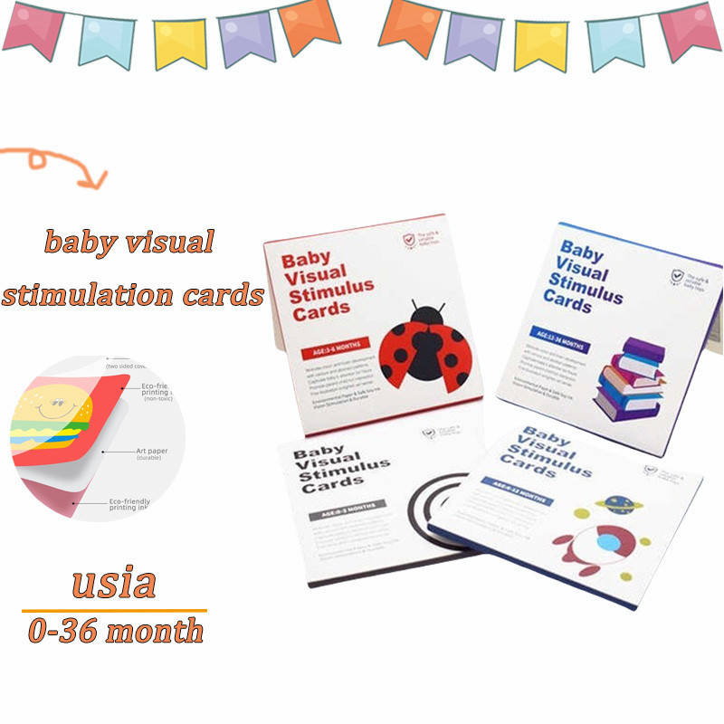 Montessori Learning Educational Toys for Baby Visual Stimulation Flash ...