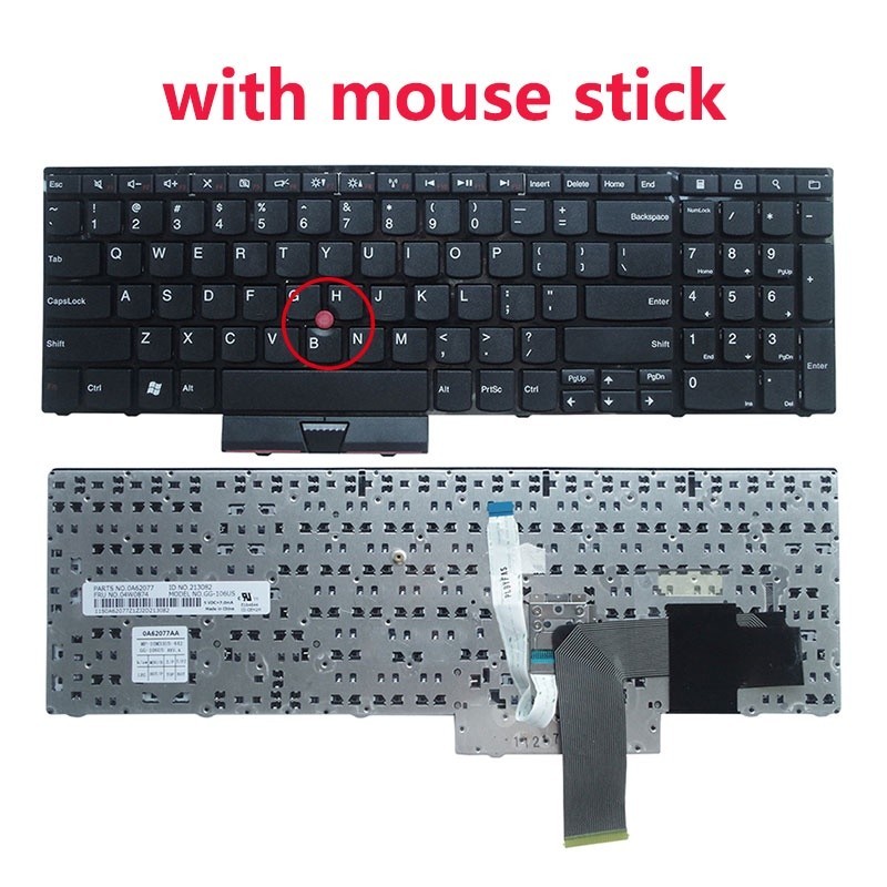 New IBM Lenovo Thinkpad E520 E520S E525 Laptop Keyboard | Shopee ...