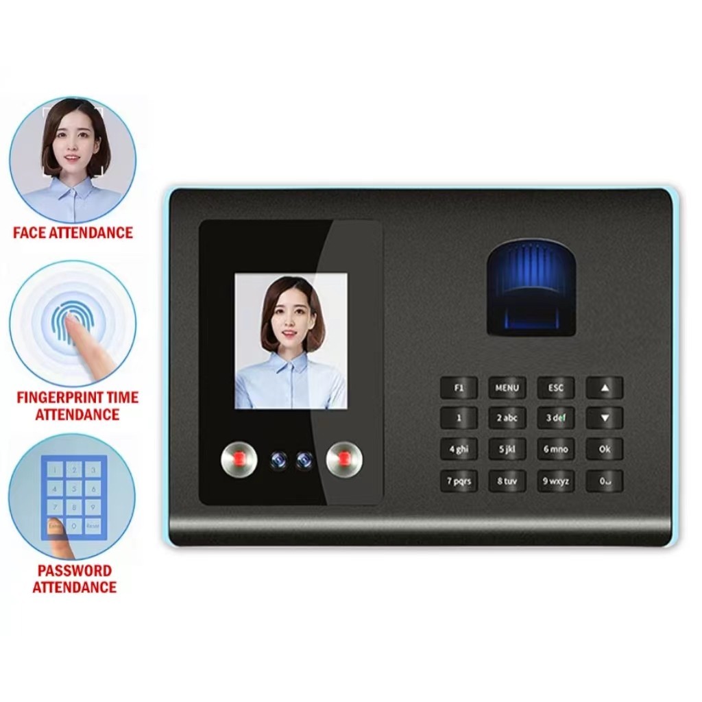 Biometric Attendance System Fingerprint, USB Reader Time Clock Employee ...