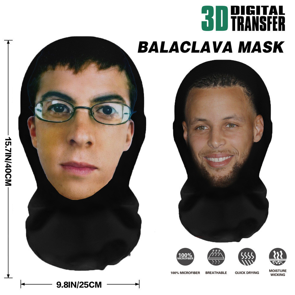 Spoof mesh headgear full face mask sports star series | Shopee Philippines