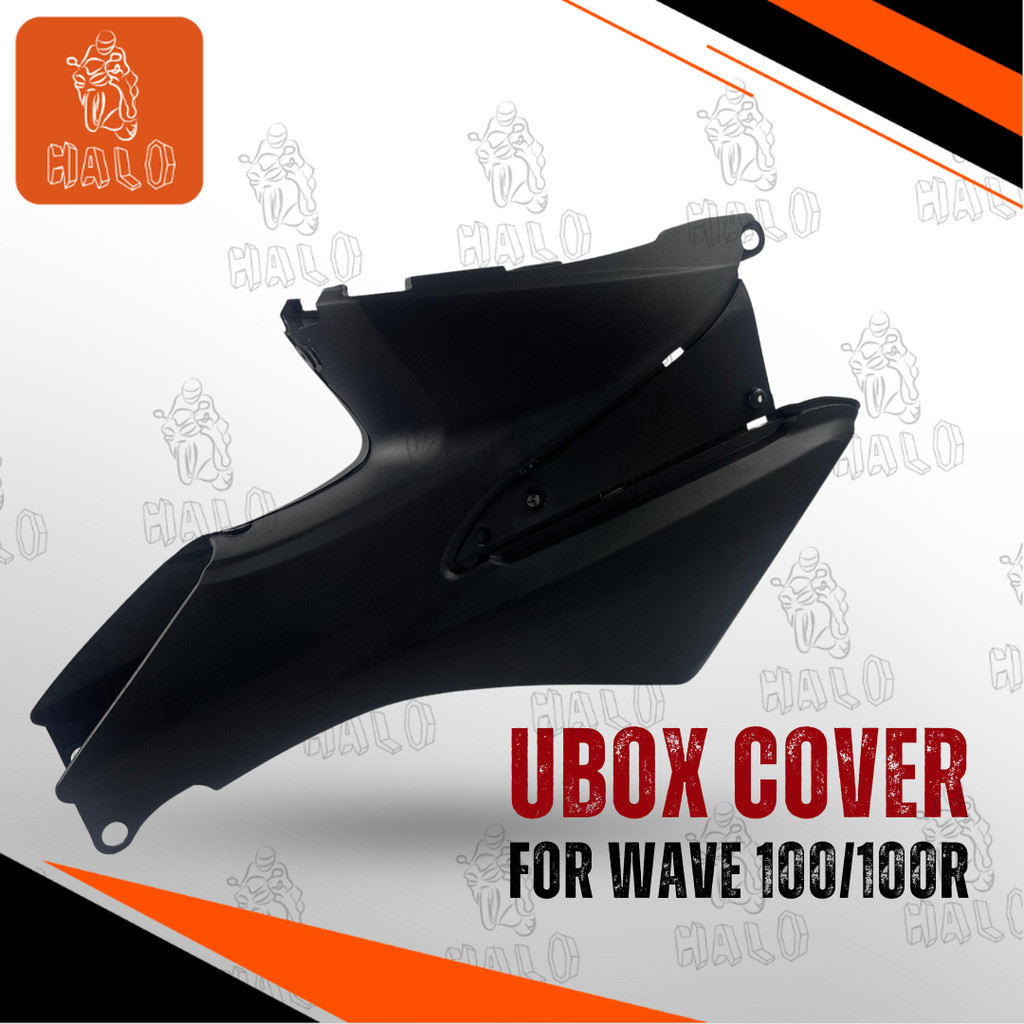 [HALO MOTOR] MOTORCYCLE UBOX COVER FOR WAVE 100 1 PAIR | Shopee Philippines