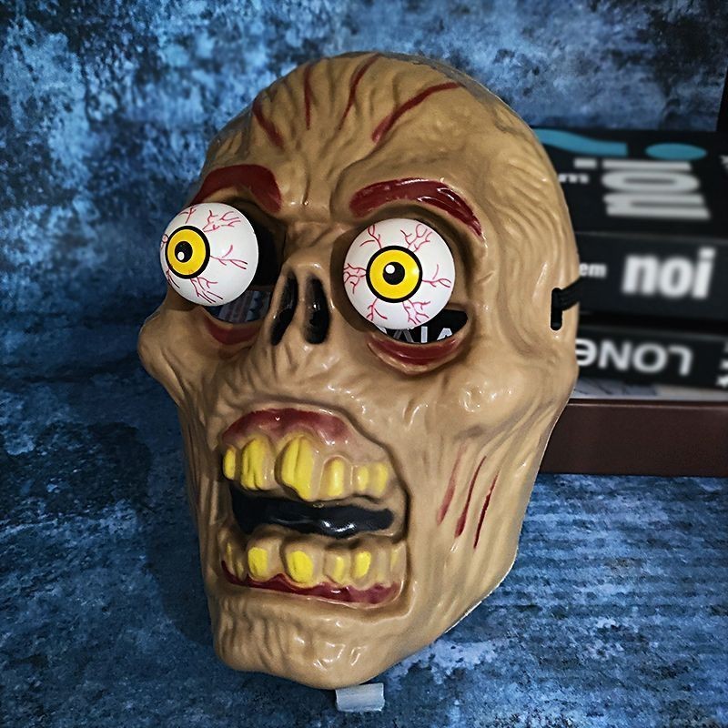 Halloween new horror smile mask screaming spooky scary dentures ghost ...