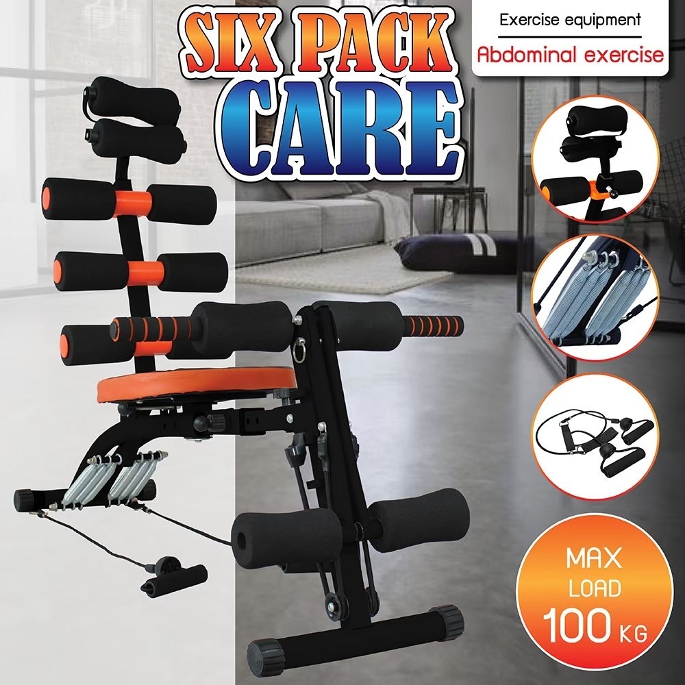 B&G Six Pack Care Exercise Machine Fitness Equipment With Resistance ...