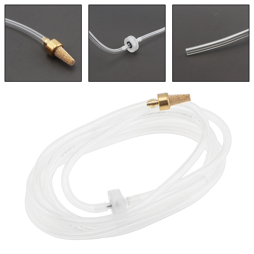 4mm Flexible Tube Transparent Water Inlet Pipe with Filter for Coolant ...