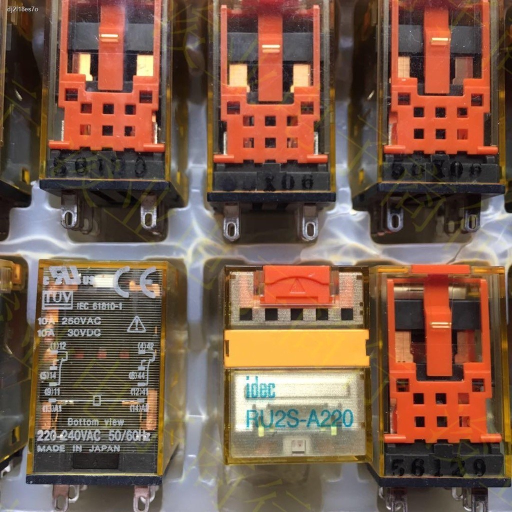 RU2S-A220 relay 220V AC 8 feet and spring relay pull-out piece RU2S ...