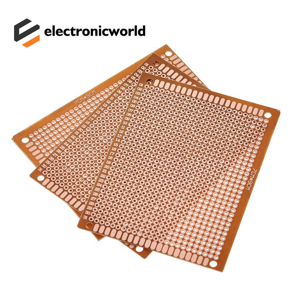 10PCS 7x9 7*9cm Single Side Prototype PCB Breadboard Universal Board ...