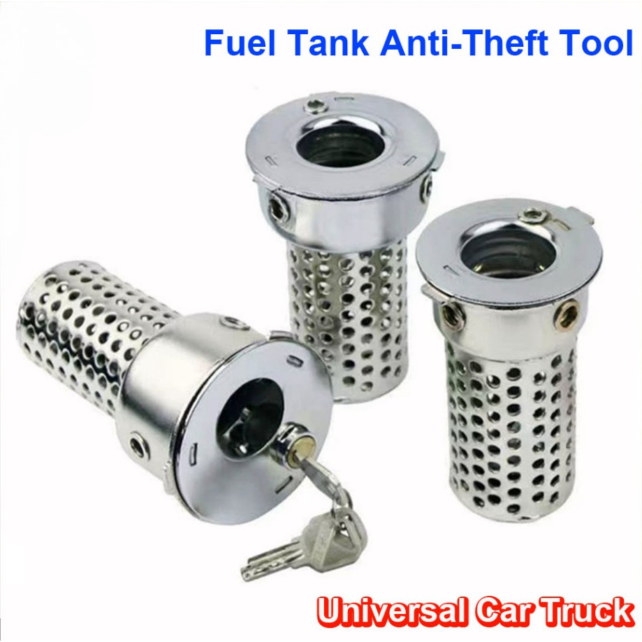 (COD)Heavy Truck Fuel Tank Lock Large Truck Fuel Anti Theft Lock Cover ...