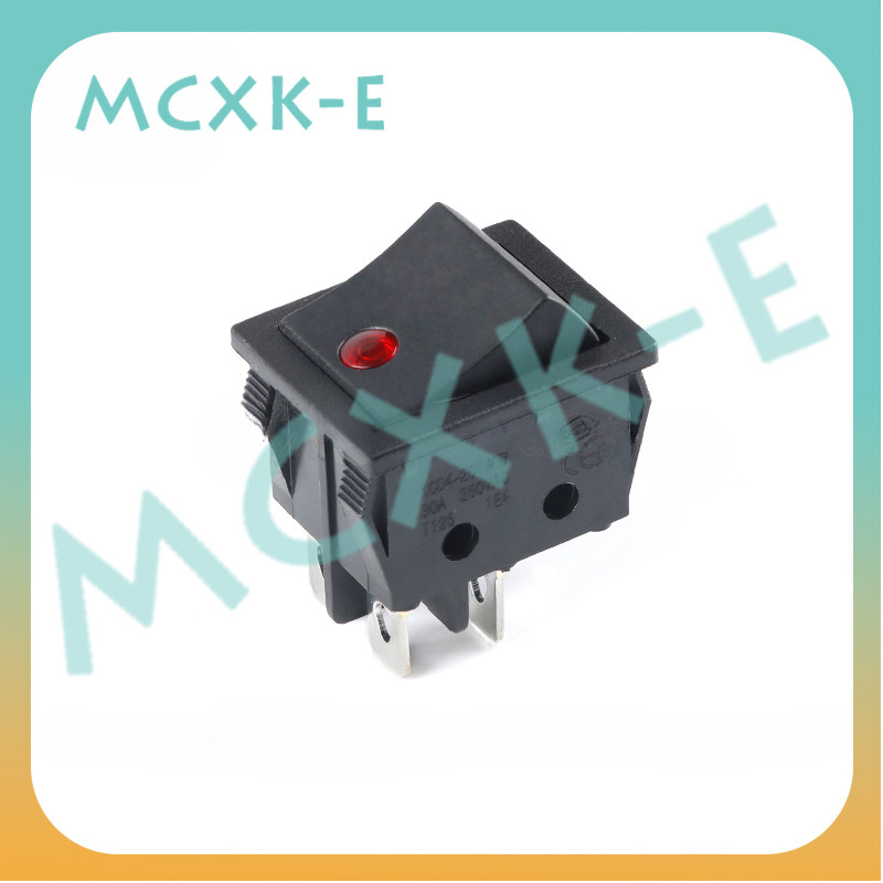 Mcxk-e KCD4 Rocket Switch 220V 31 * 25MM Cat's Eye Red/Green/Blue ...