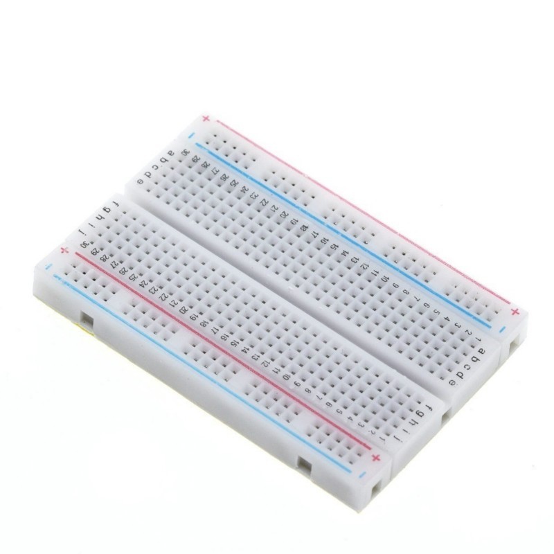 1 Pcs New 400 Tie Points Solderless PCB Breadboard Mini Universal Test ...