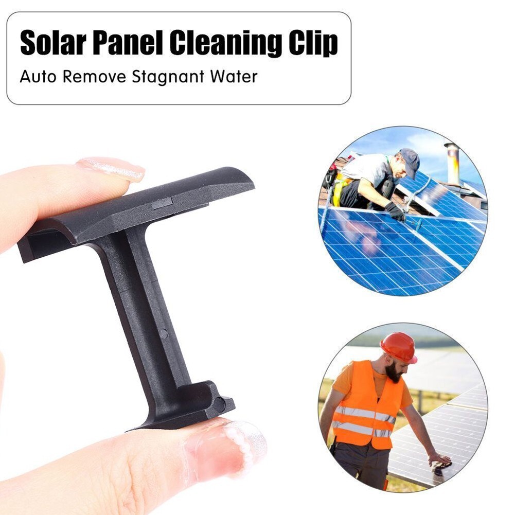 10 X Solar Panel Water Drainage-Clips PV Modules Cleaning-Clips For ...