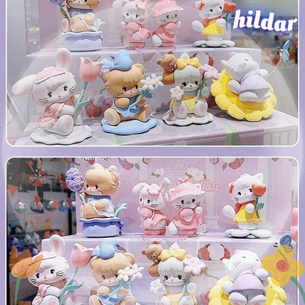 HILDAR Mikko Doll , Mikko Illustrations Kawaii Box, Flower Series Cute ...
