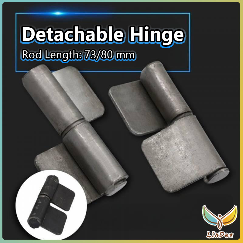 LD Wing Hinges Detachable Hinge 45# Steel Heavy Duty Flag Hinges ...