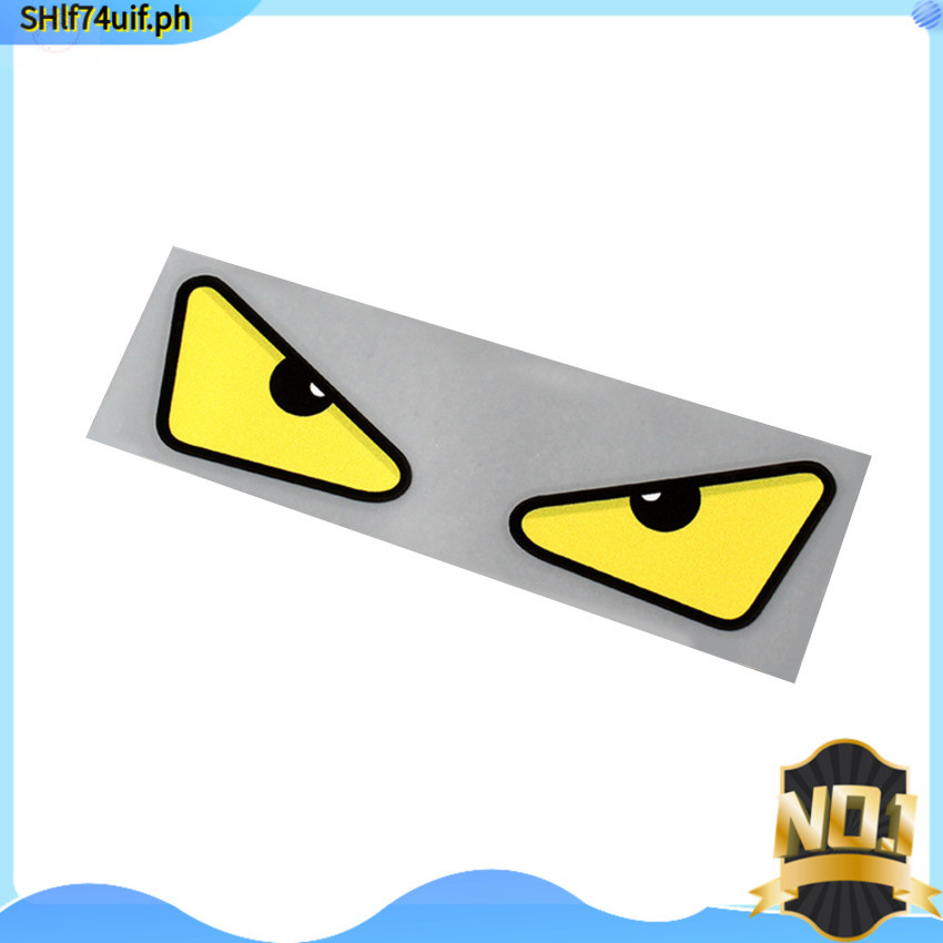 Devil Eyes Car Sticker Car Helmet Car Rear Window Maverick for Turtle ...