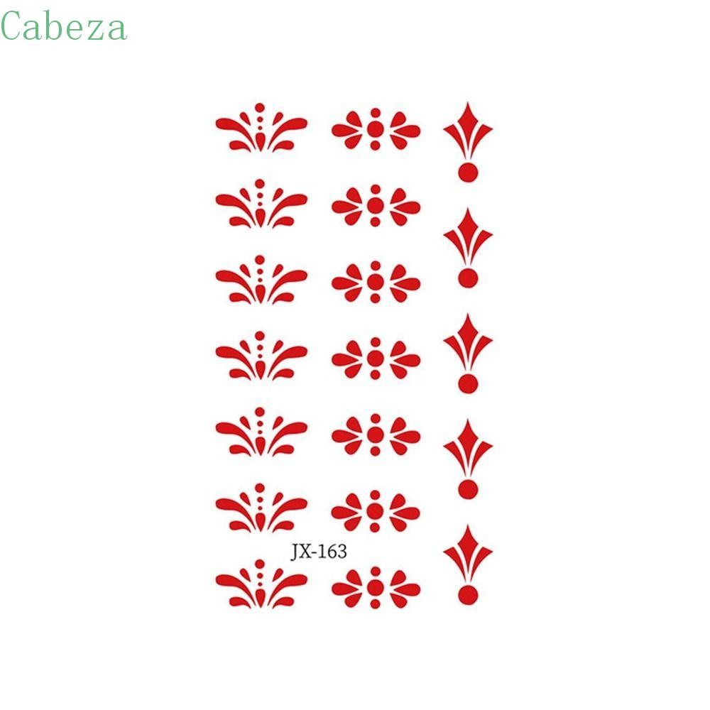 CABEZA Forehead Stickers, New Years Beauty Waterproof Eye Makeup Decal ...