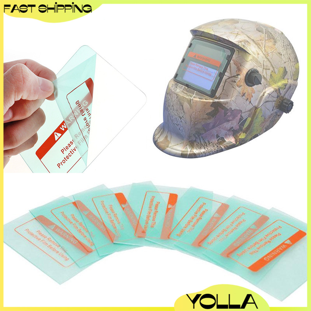 5Pcs/Kit PC Welding Lens Protector Film Plate for Welding Helmet Mask ...