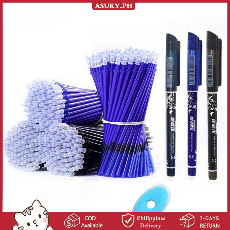13 Pcs/Set Erasable Gel Pens Ballpoint Pen Black Ink School Writing ...