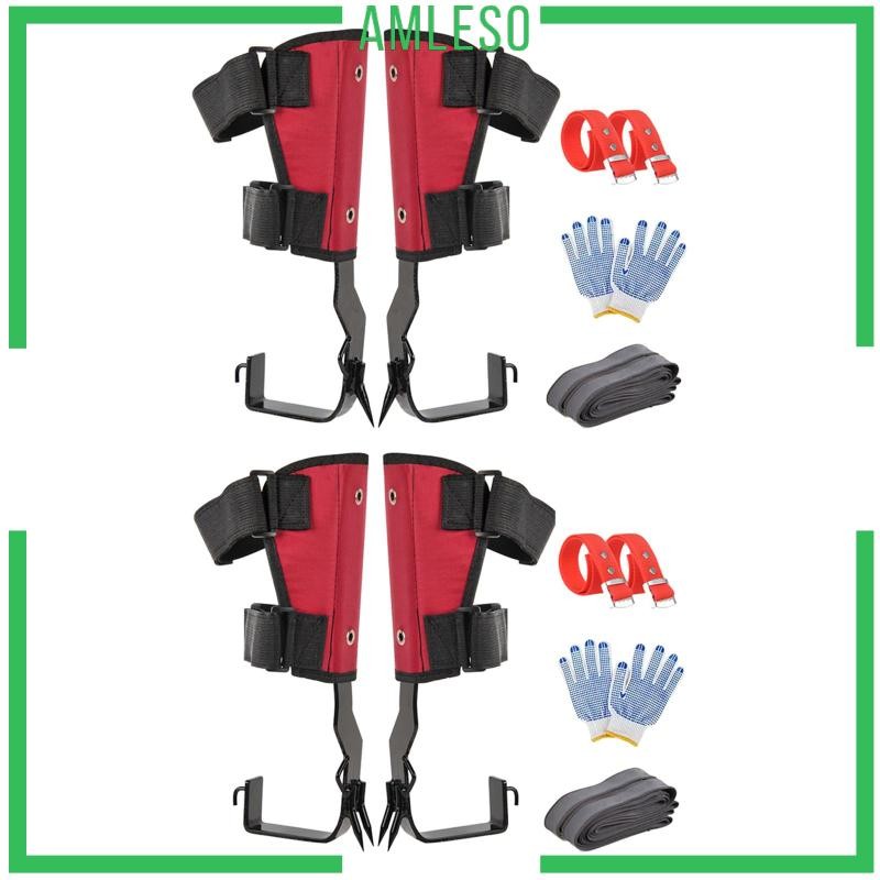 [Amleso] Tree Climbing spikes Vertical Logging Fruits Pick Coconuts ...