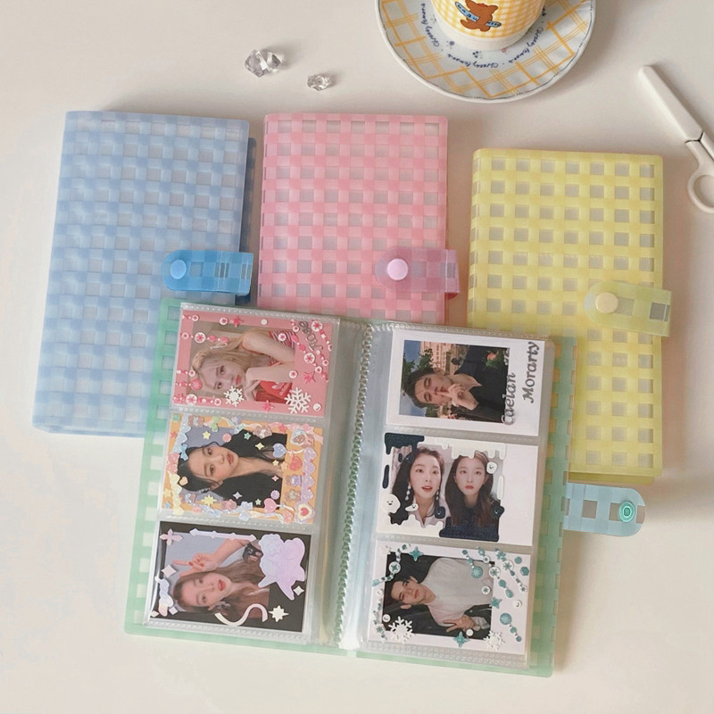 240 Pockets Bini Photocard Book Binder Lomo Card Organizer Large ...
