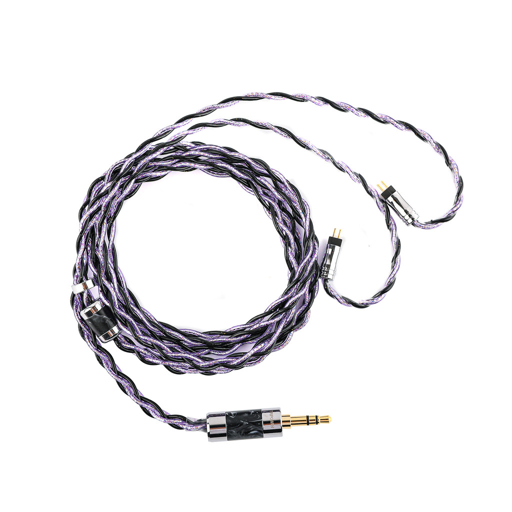 Tripowin Moonshadow IEM Cable 4 Core Alloy Copper with Aluminum Foil ...