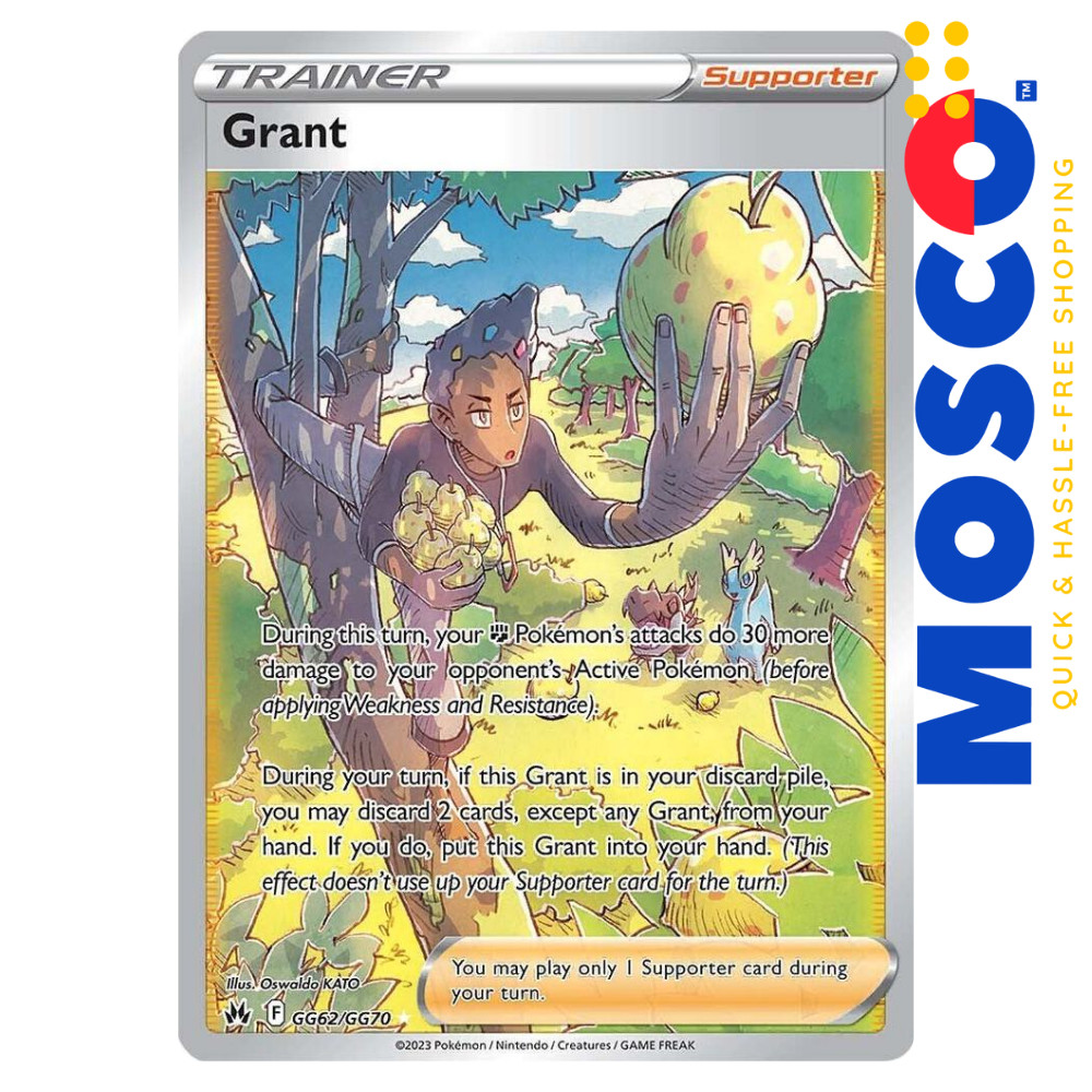 Grant - GG62/GG70 Galarian Gallery Crown Zenith | Pokemon TCG | Shopee ...