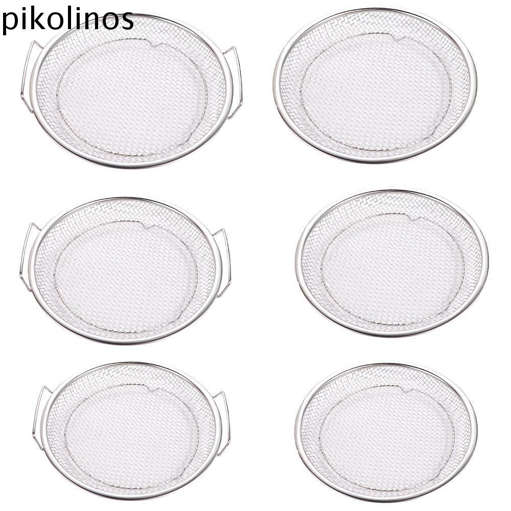 PIKOLINOS Stainless Steel Frying Filter, Round Large Mesh Design Fried ...
