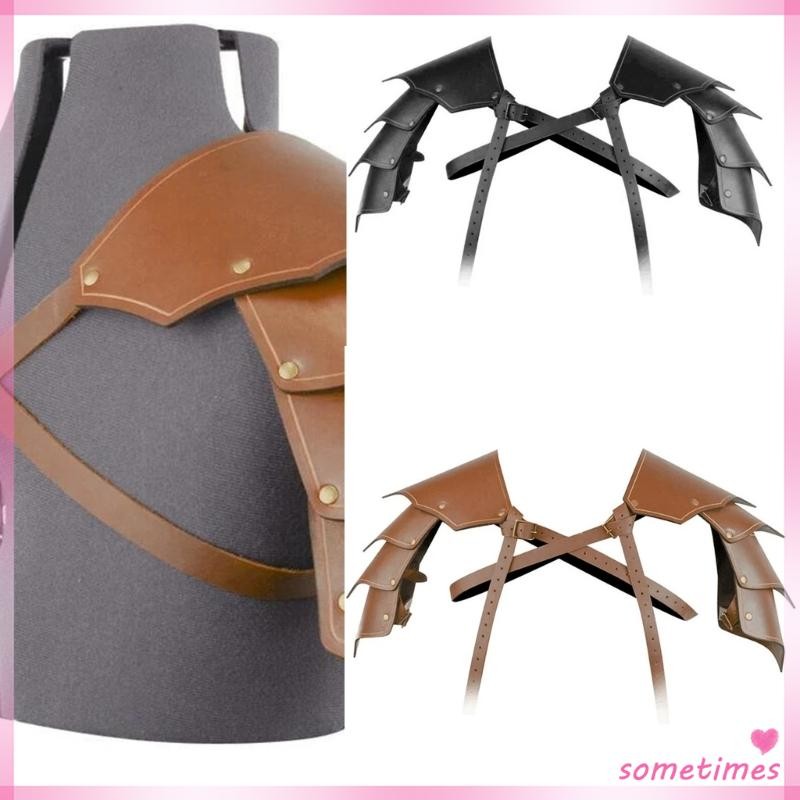 Time Medieval Knight Shoulder Armors Steampunk Body Chest Harnesses ...