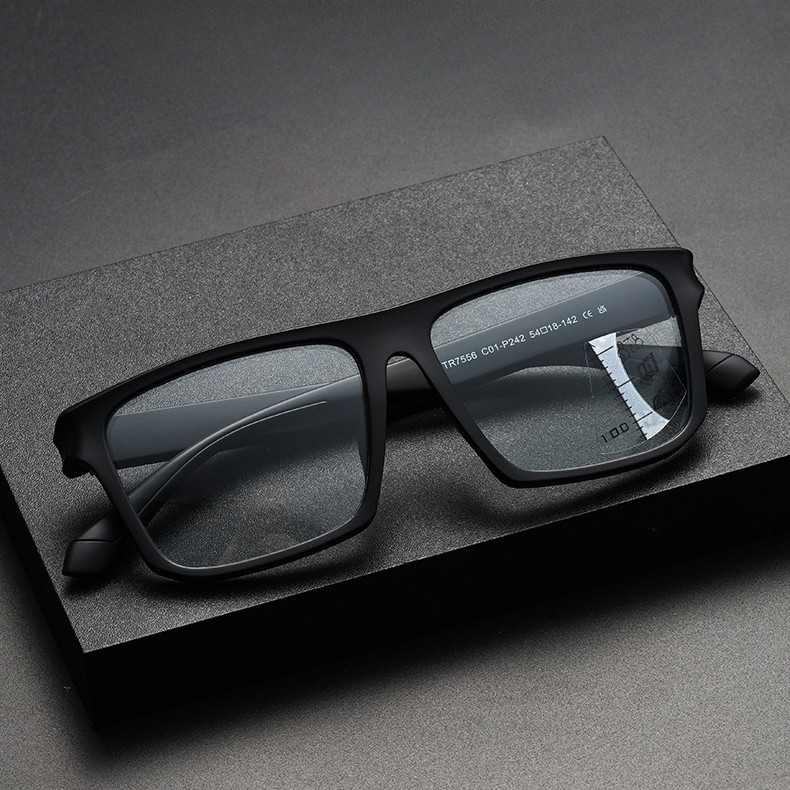 TR90 Photochromic Multifocal Progressive Double Vista Reading Glasses ...