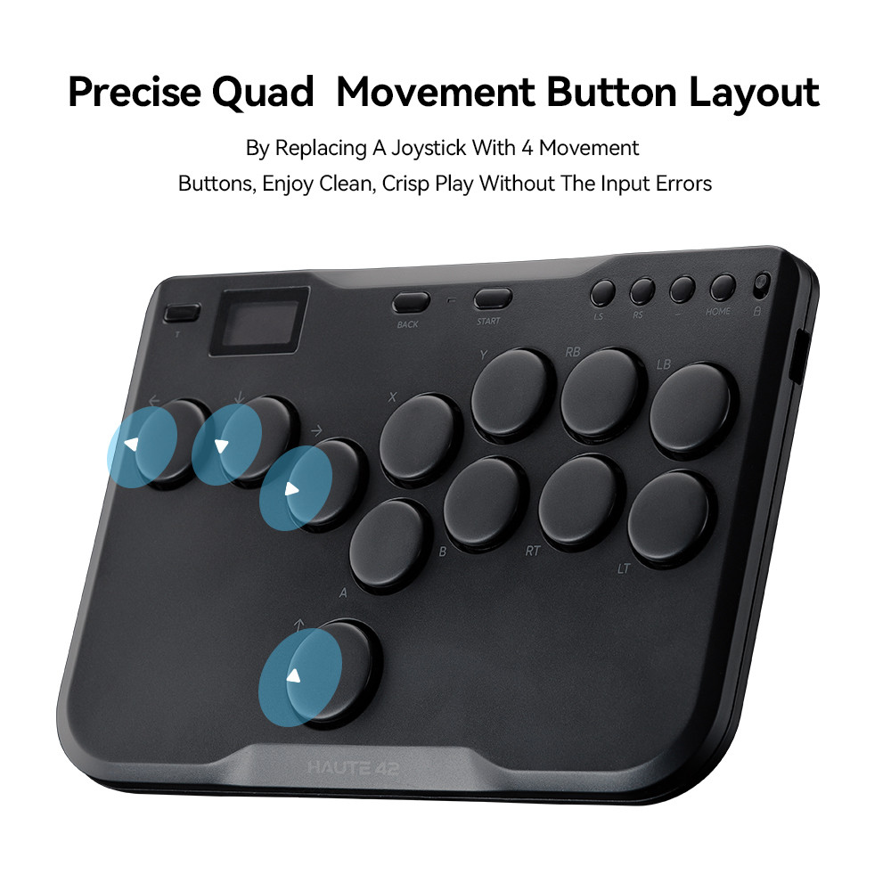 Haute42 Cosmox Mini Arcade Joystick Hitbox Controller Keyboard ...