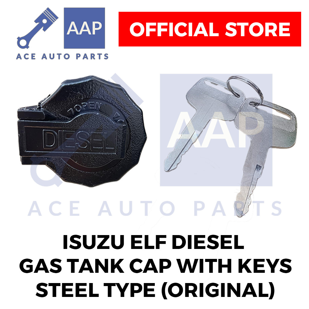 Isuzu Elf NKR NPR Diesel Steel Gas Tank Cap with Keys | Shopee Philippines