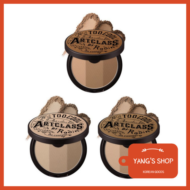 [TOO COOL FOR SCHOOL] Art Class by Rodin 3-Color Face Shading 9.5g 3 ...