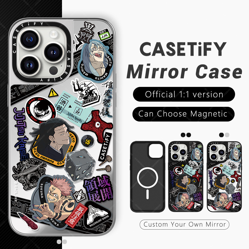 Anime Cartoon Jujutsu Kaisen Curse Side Case For Iphone 16 Pro 13 12 15 ...