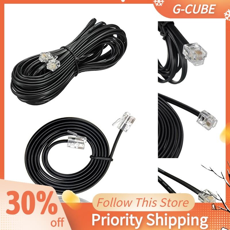 RJ11 6P4C Telephone Cable Cord ADSL Modem | Shopee Philippines