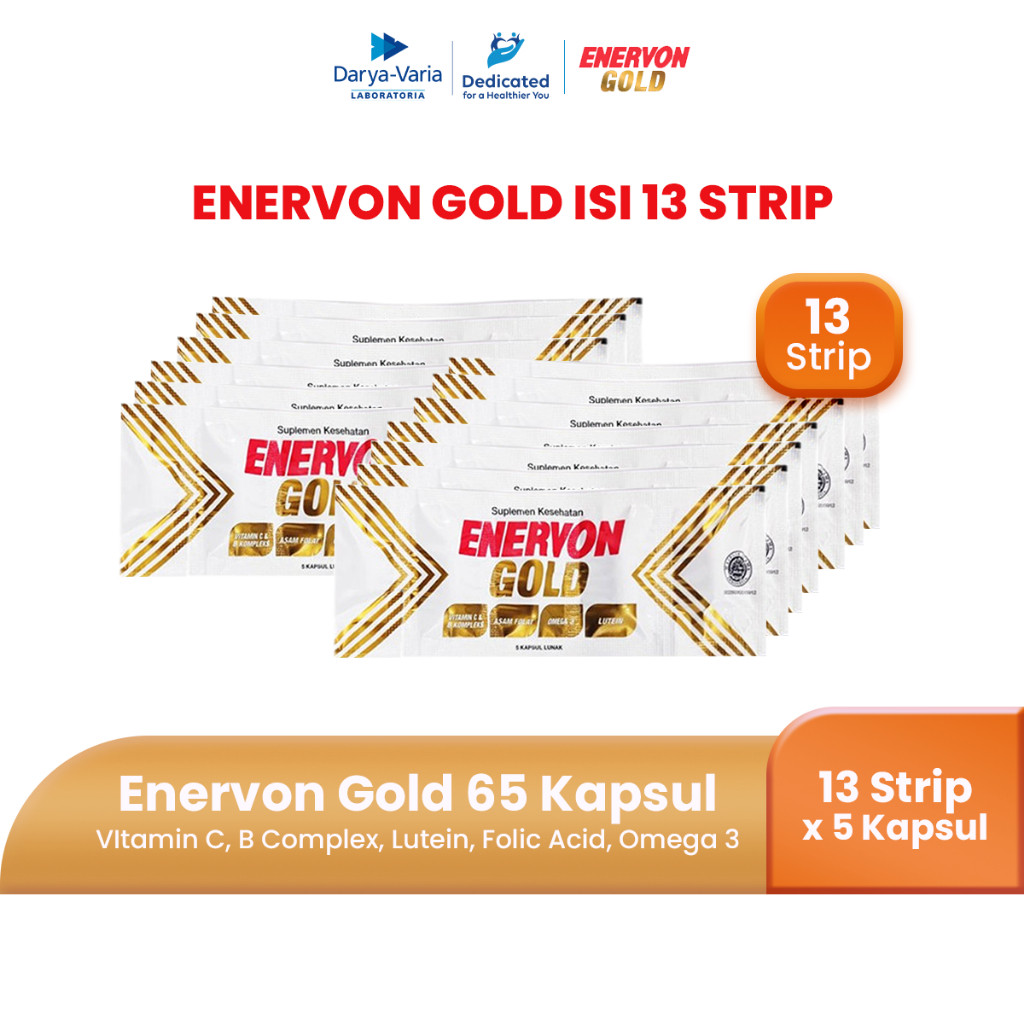 Enervon Gold Vitamin C And B Complex Productivity Supplements (5 ...