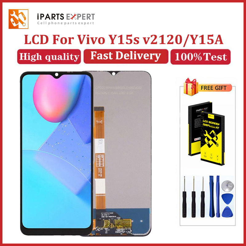 IPARTSEXPERT Original LCD For Vivo Y15S Y15A V2134 2021 V2120 LCD Touch ...