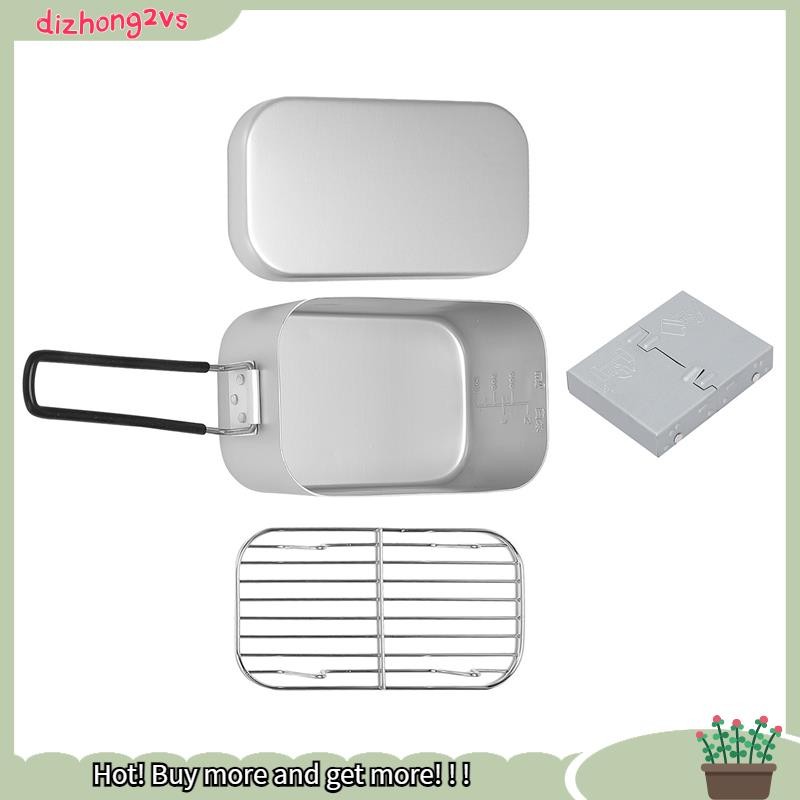 [dizhong2vs]Aluminum Rice Cooker Portable Rice Cooker Outdoor Lunch Box ...
