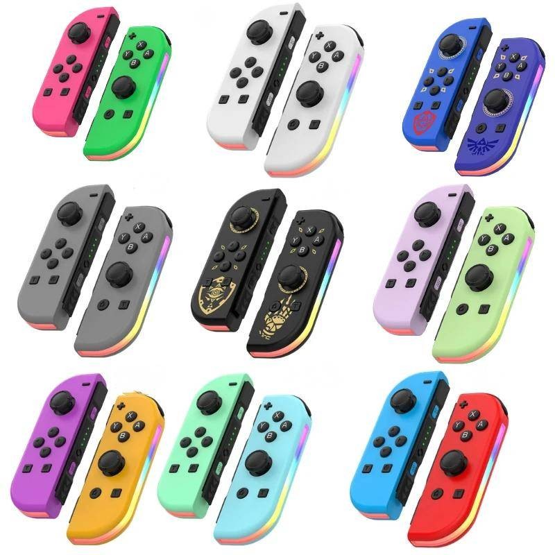 3D Joystick RGB Joypad Gamepad Controller Wireless Game Controller for Nintendo Switch/Lite/Oled ...