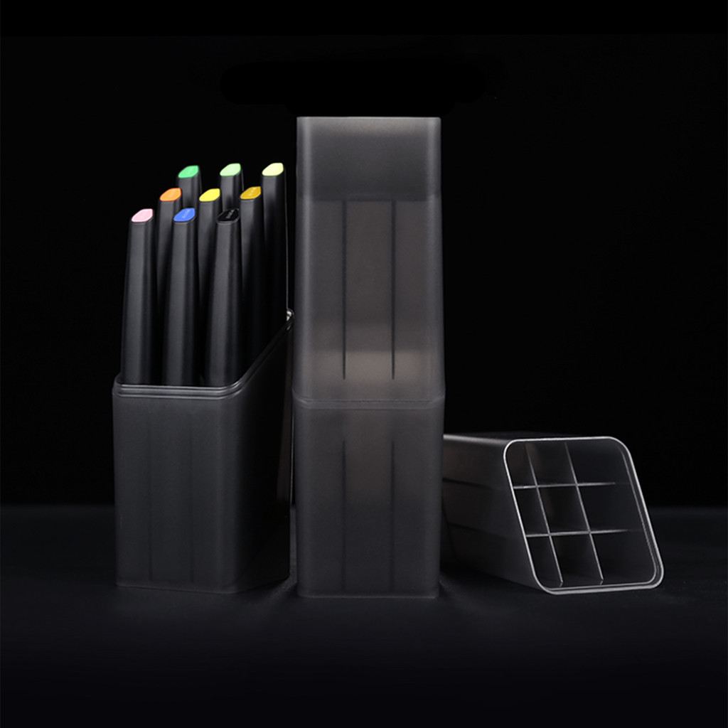 DSPIAE BOX-8 Marker Pen Storage Box 18 Grids Organizer Military Model ...