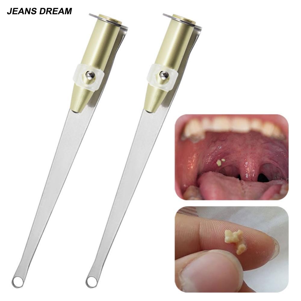 JEANSDREAM Tonsil Stone Removal Tool LED Light Stainless Steel Remover ...