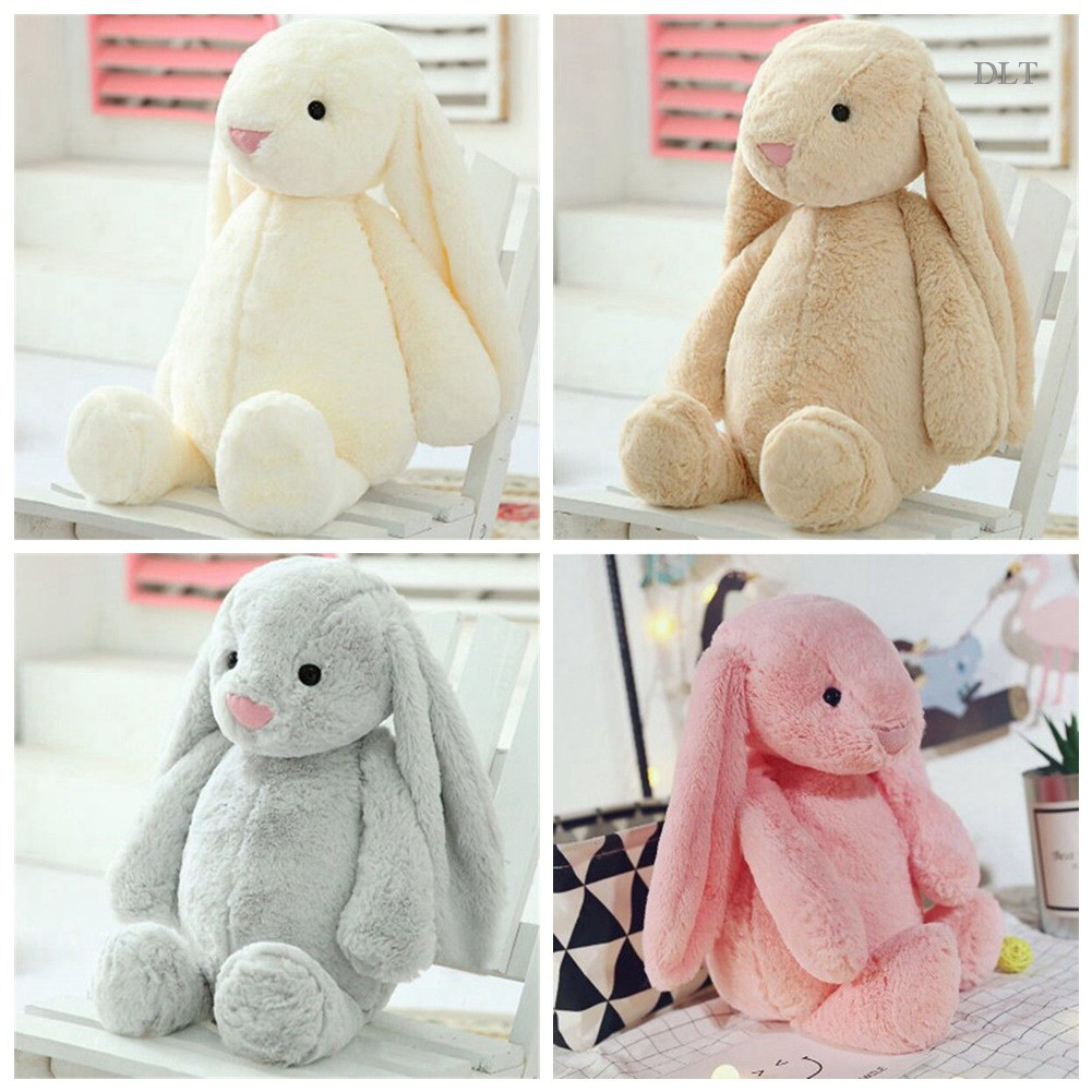 DL 30cm Easter Bunny Plush Toy Baby Sleeping Doll Rabbit Soft and Well ...