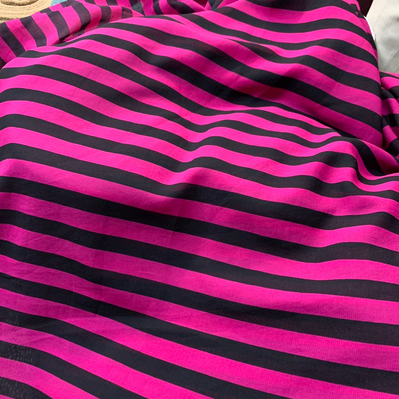 Striped chiffon fabric - premium chiffon gamis fabric - premium striped ...