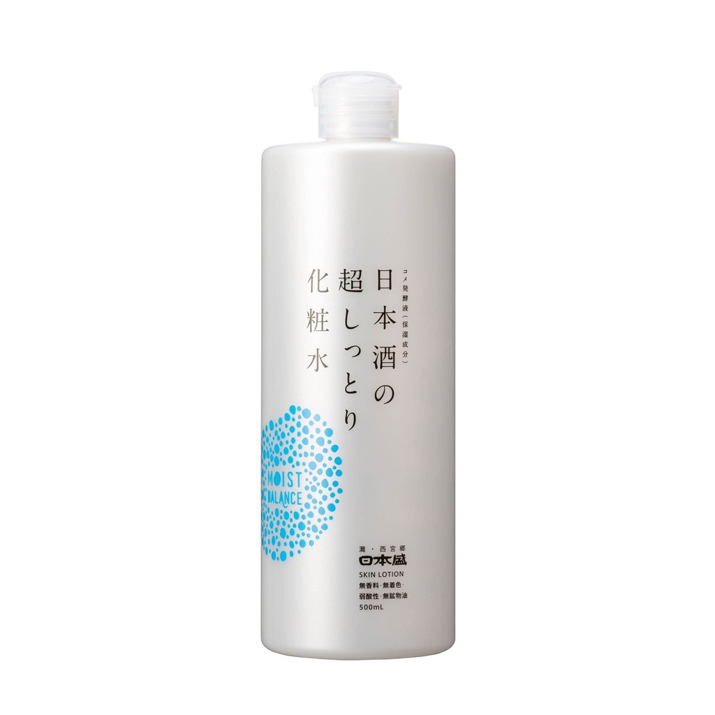 Nihonsakari Sake Moisturizing Lotion Moist 500mL (Fragrance Free, Color ...
