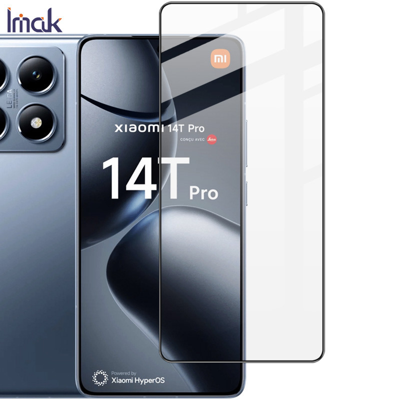 for Xiaomi Mi 14T 5G Glass IMAK Pro+ Full Coverage Tempered Glass For Xiaomi 14T Pro 5G Film ...