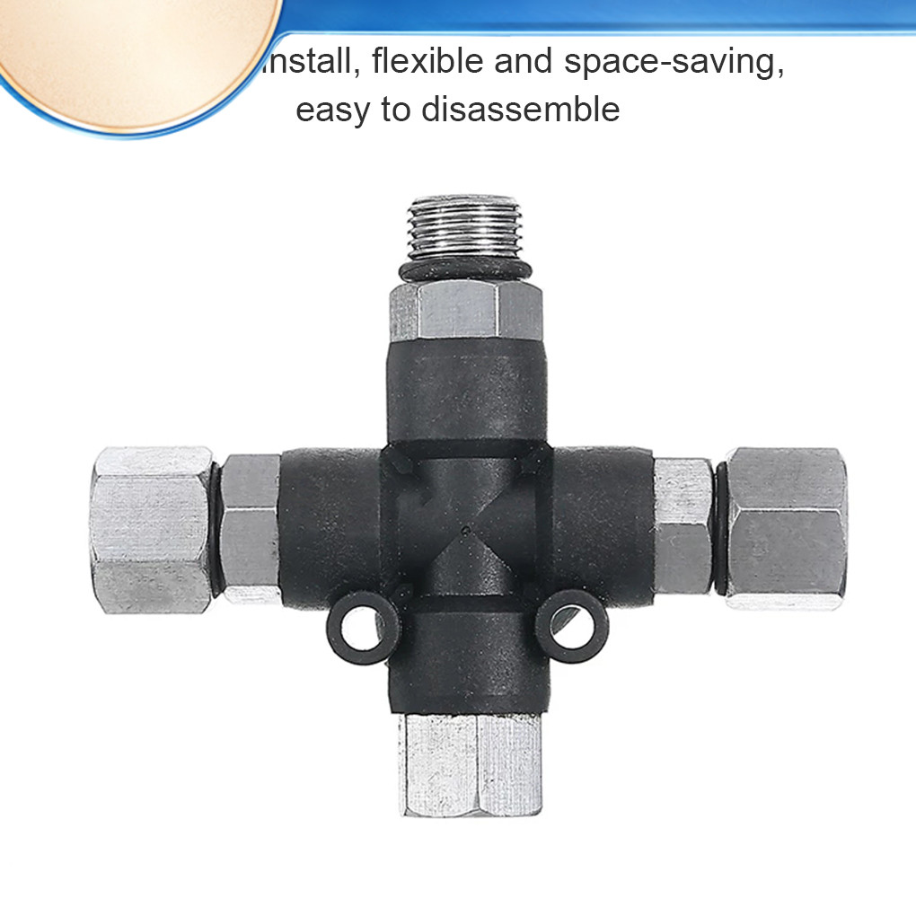 Airbrush Air Hose Splitter Professional Detachable Way Accessories ...