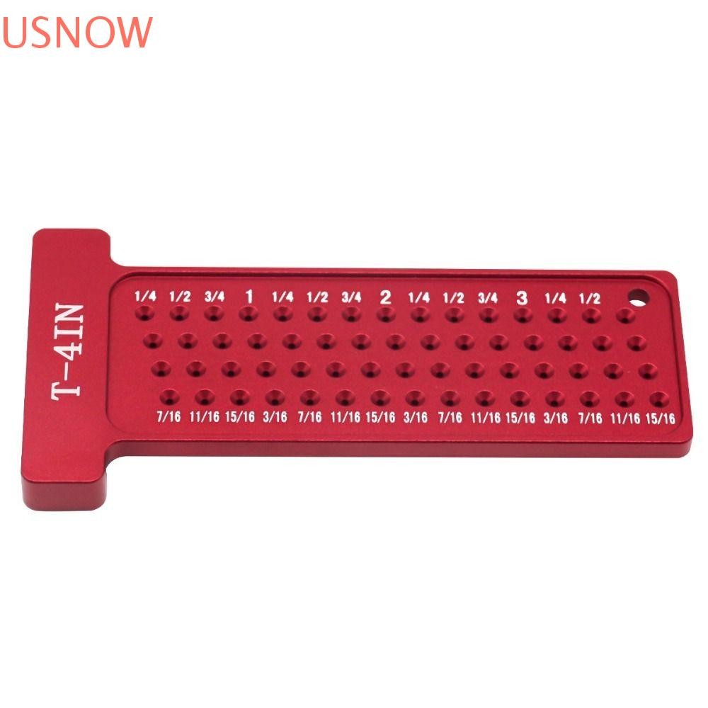USNOW Line Drawing Gauge, Aluminum Alloy Metric/Inch Pocket Ruler ...