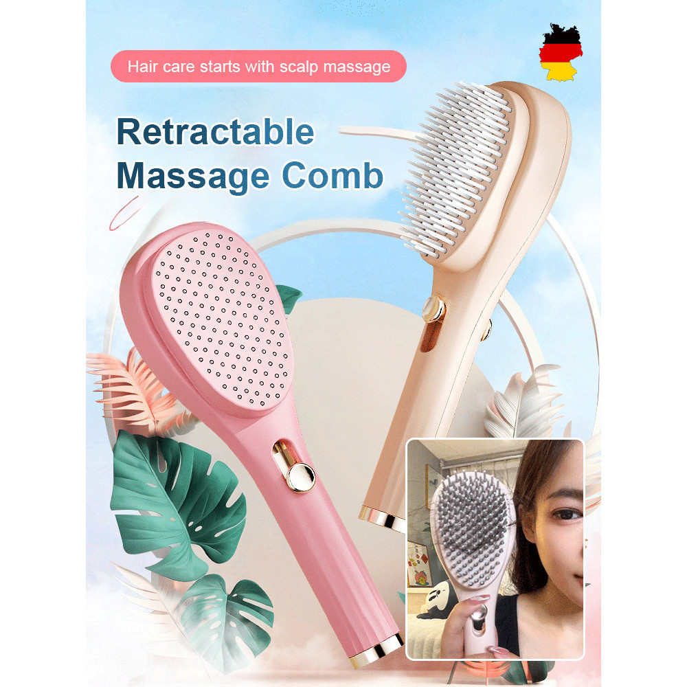 Magic Comb Telescopic For Household Scalp Cleaning Anti Static Portable ...