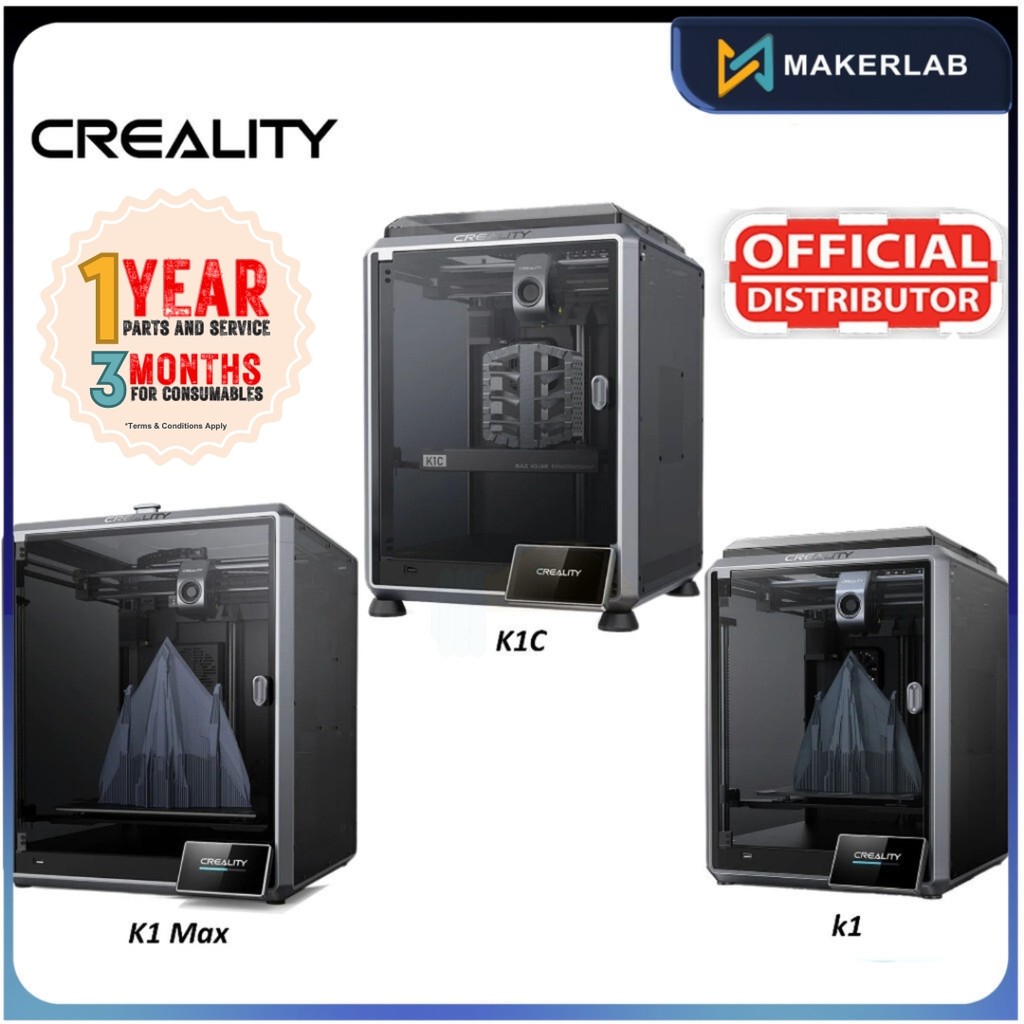 Creality K1 | K1 Max | K1C 3D Printer High Speed Printing 600mm/s Max ...