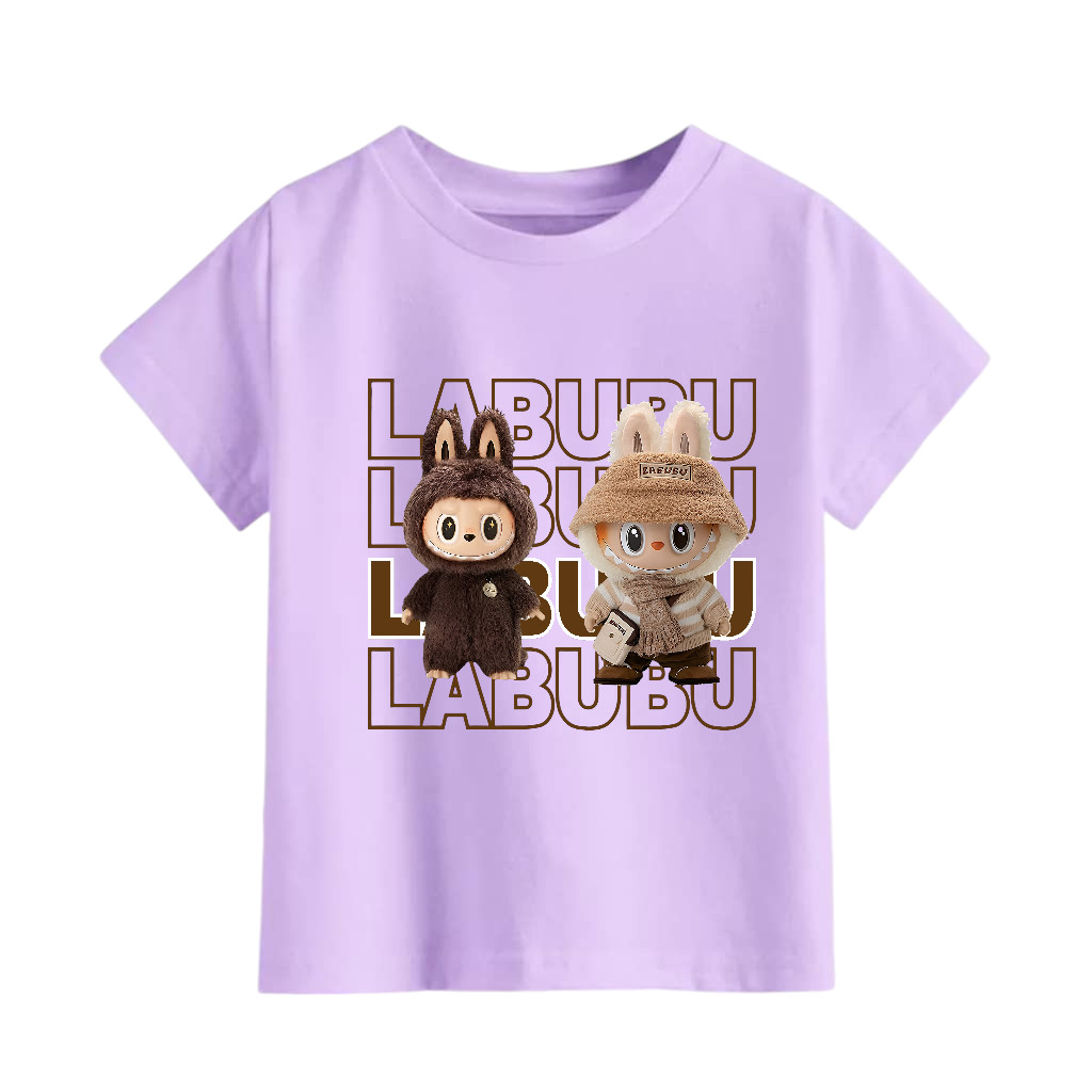 Viral Children Labubu T-Shirt (2-10 Years Old) Girl Boy | Shopee ...